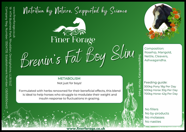 Brenin's Fat Boy Slim – Finer Forage