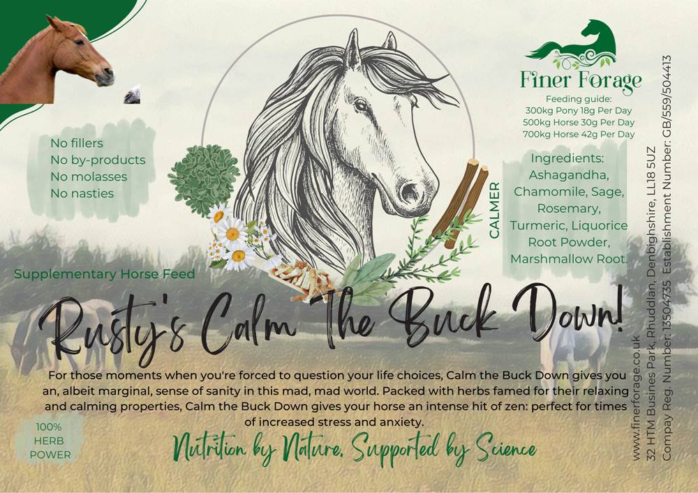 Rusty's Calm The Buck Down – Finer Forage